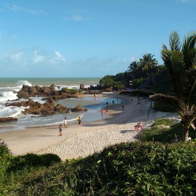 Disfruta de la belleza de Praia de Tambaba (Assentamento Tambaba) en ...